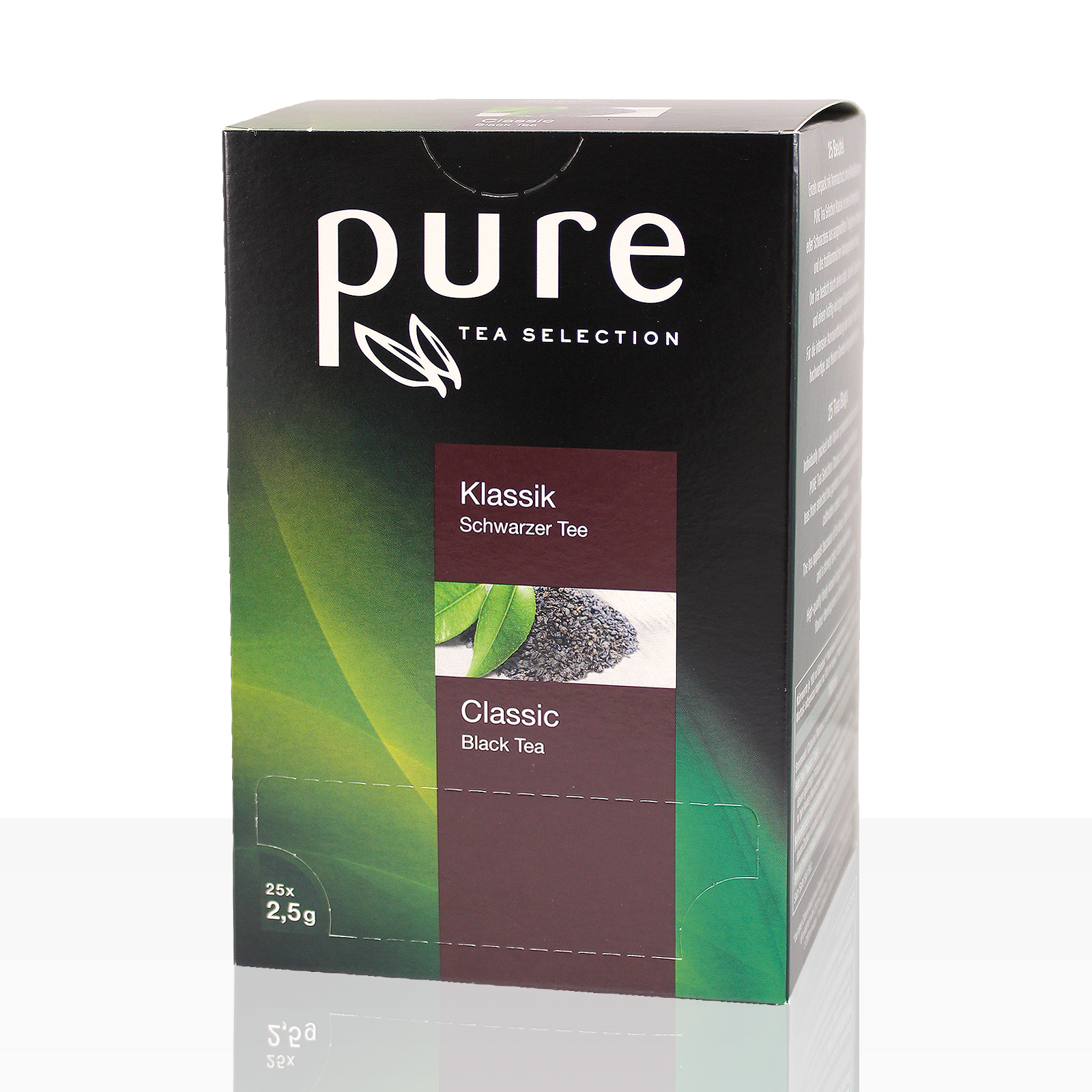 PURE Tea Selection Klassik Schwarzer Tee 6 x 25 Beutel Tee Tee Teebeutel